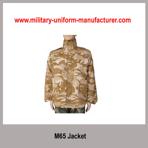 Army Desert Camouflage CVC Combat Jacket For Military training